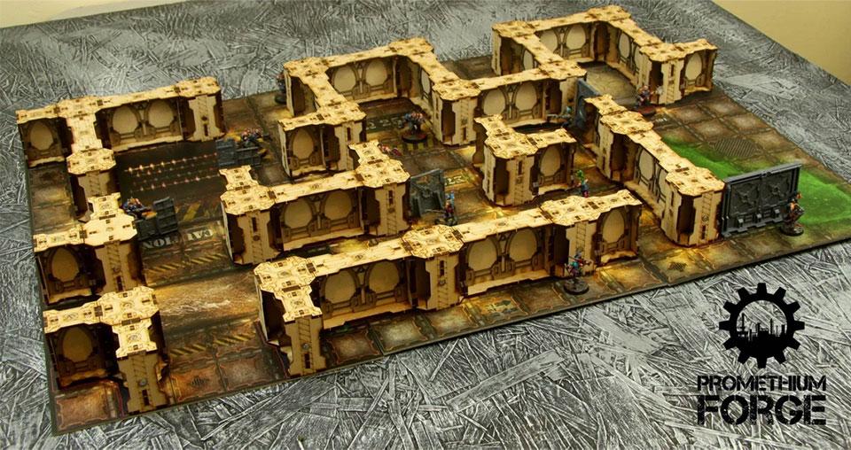 Tipos de Escenarios y escenografía en Necromunda