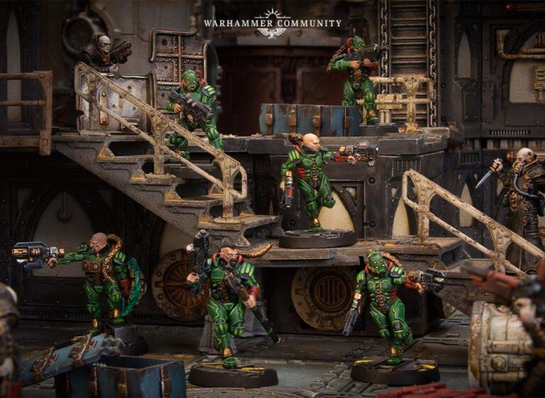 Bandas de Necromunda: Casa Van Saar, presentación