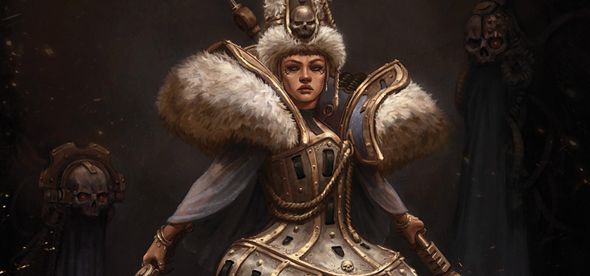 Trasfondos grimdark obra de la nobleza de Warhammer 40000