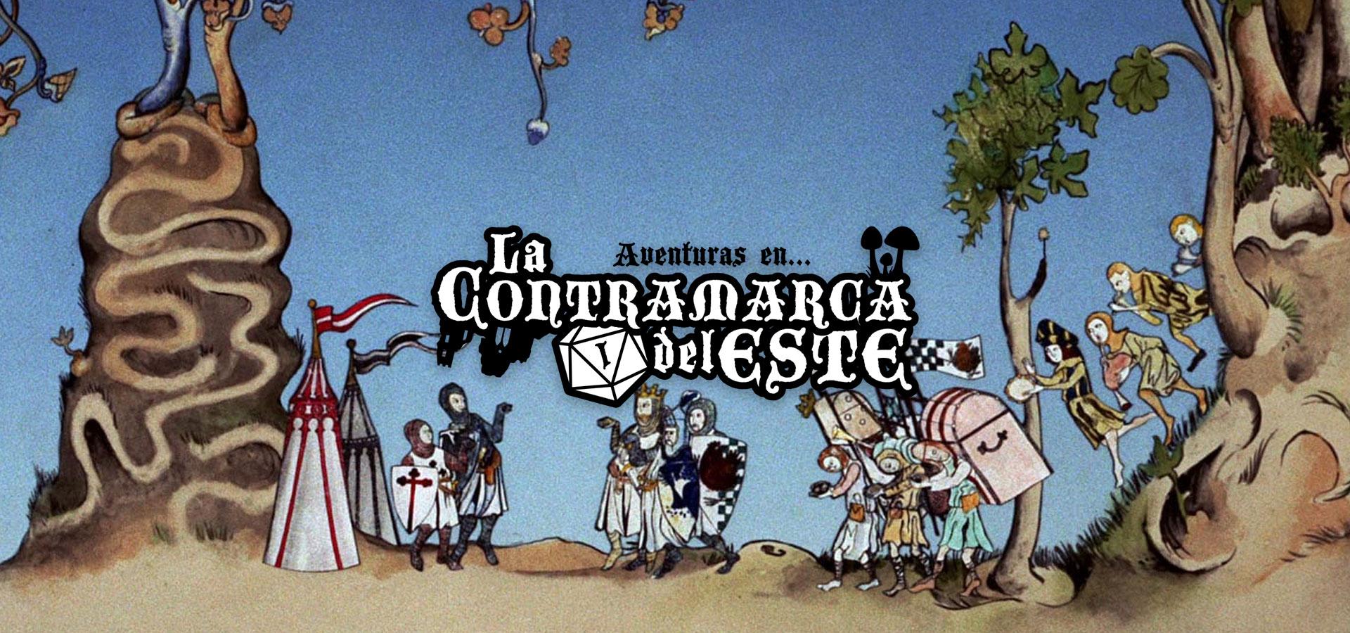 Qué es Aventuras en la Contramarca del Este, el setting OSR