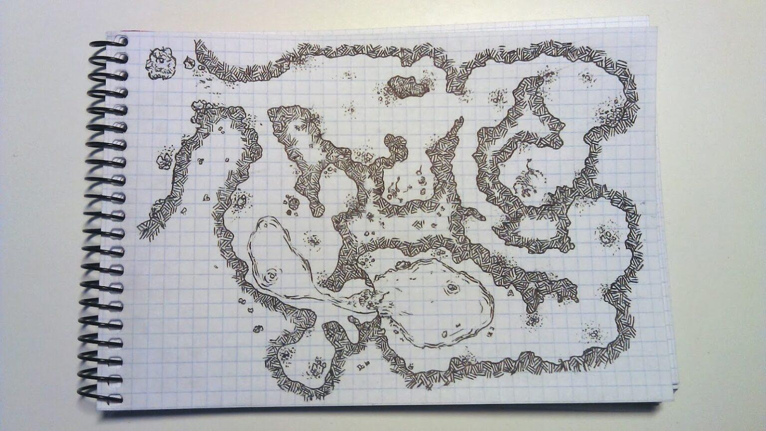 Cómo preparar mapas dibujados a mano, con Photoshop